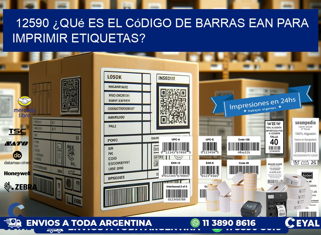 12590 ¿Qué es el código de barras EAN para imprimir etiquetas? | Sato ...